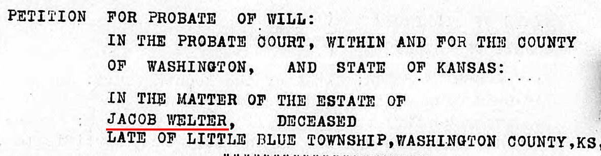 39 – Jacob Welter and Agnes Tuhey/Wahlen (3G) – Family Nibbles