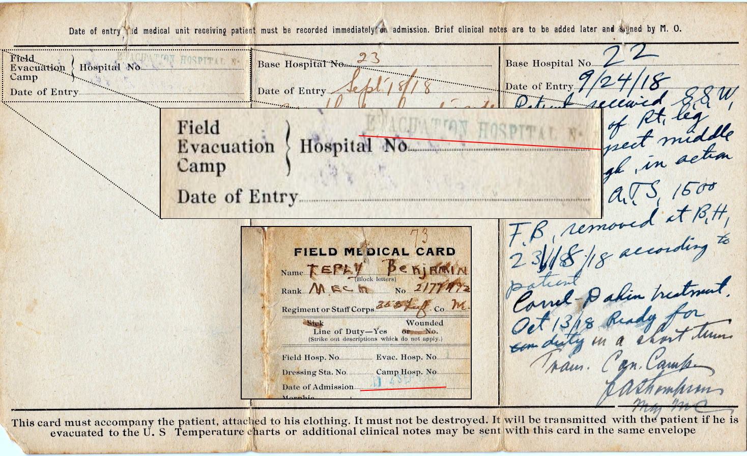 52 – Ben Teply – WWI – Medical Treatment – Family Nibbles