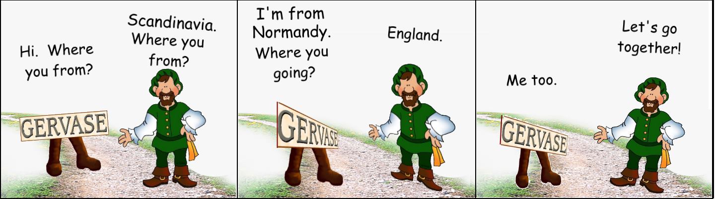 81 – Gervase Comes to England – Family Nibbles
